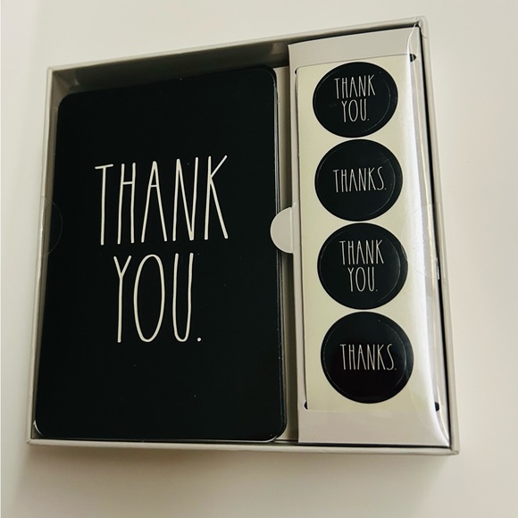 Rae Dunn | Office | New Rae Dunn Thank You Note Set Of 2 Cards 13 ...